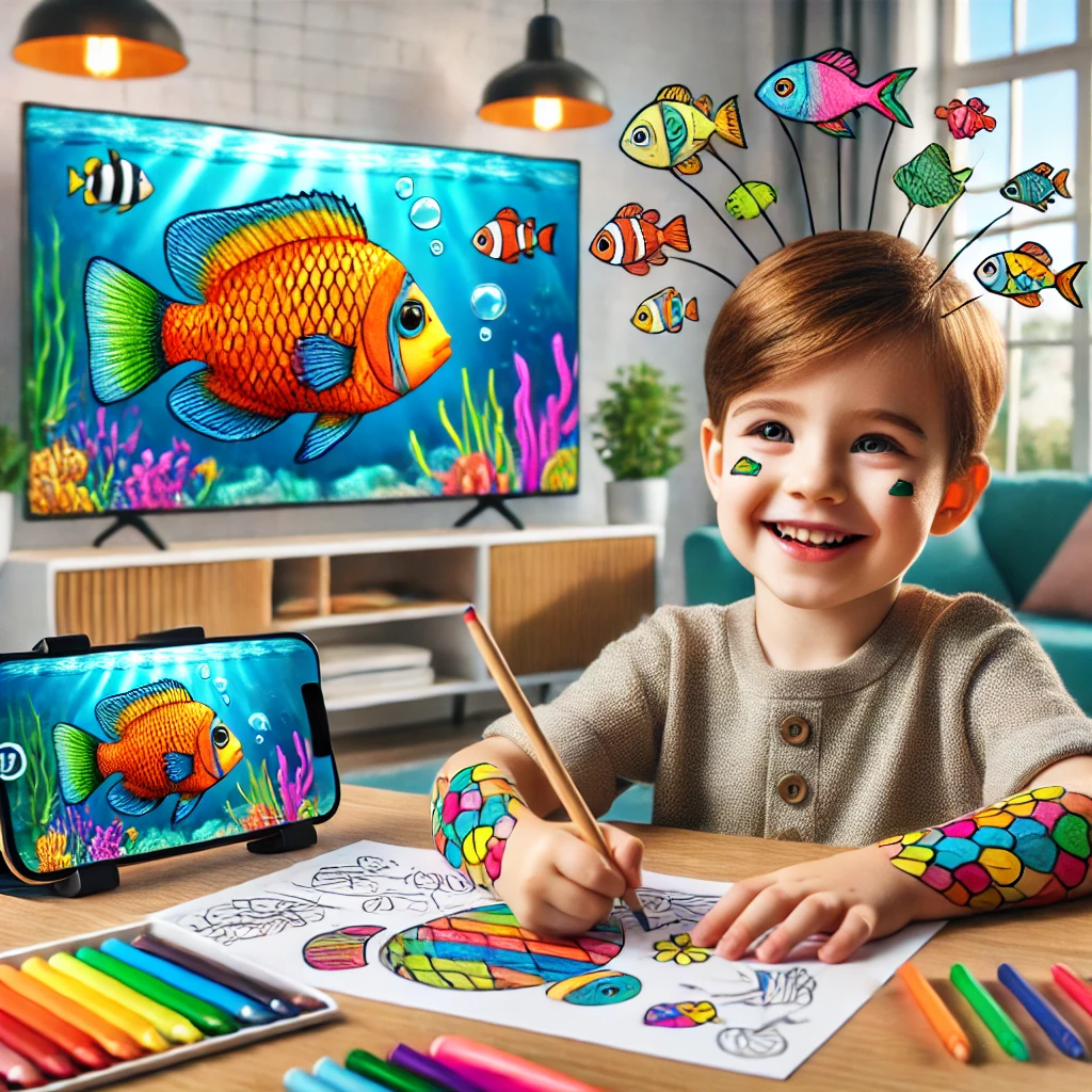 Interactive Animated Coloring Pages for Kids